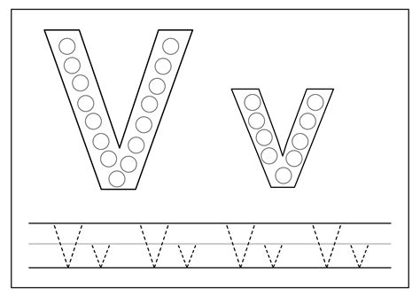 Alphabet Letter V Images