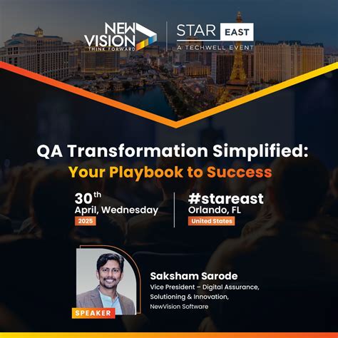 Stareast2025 Stareast Qaconference Meetthespeaker Orlandoevents