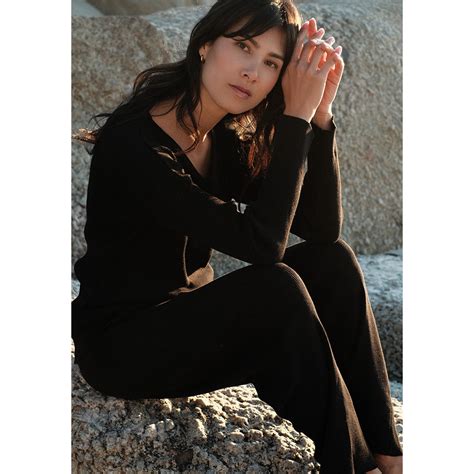 Bamboo Lounge Set Black Bena Woman