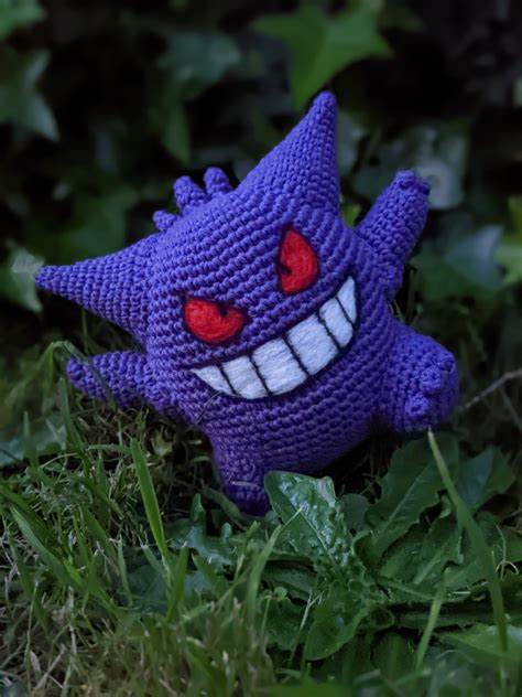 Free Gengar Crochet Pattern — Toracrochet