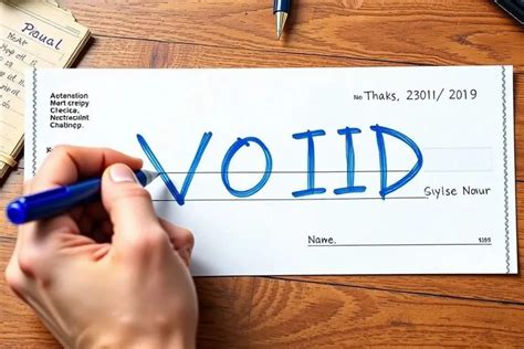 How To Void A Check A Simple Guide To Secure Your Finances