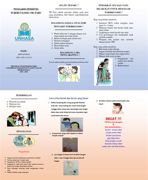 Leaflet Penyuluhan Tbc Pdf