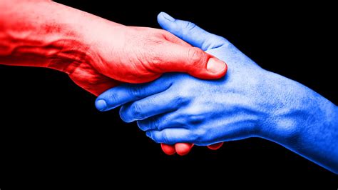 Download Republican And Democratic Supporters Helping Each Other