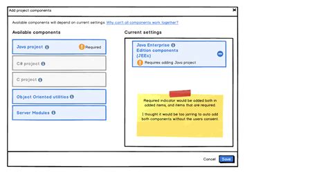 Forms What Is A Good GUI Design For Selecting Items With Conflicts And Dependencies User