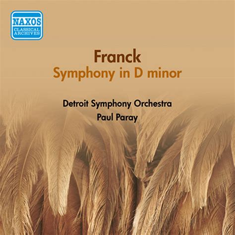 franck c symphony in d minor paray 1953 》 底特律交响乐团 and paul paray的