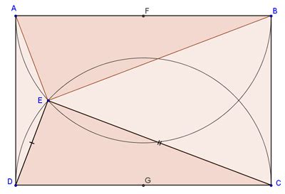 Geometry Finding Special Points Inside Rectangle Mathematics Stack Exchange