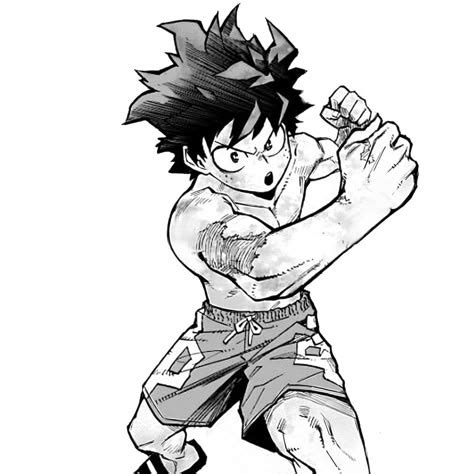 Deku Manga Panels