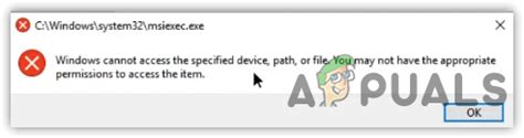 What Is Msiexec Exe Fix Msiexec Exe Access Denied Error On Windows