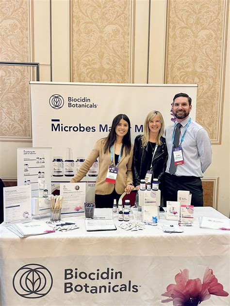 Biocidin Botanicals On Linkedin Were Here At The American Academy Of