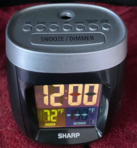Sharp Alarm Clock Projection Alarm Clock