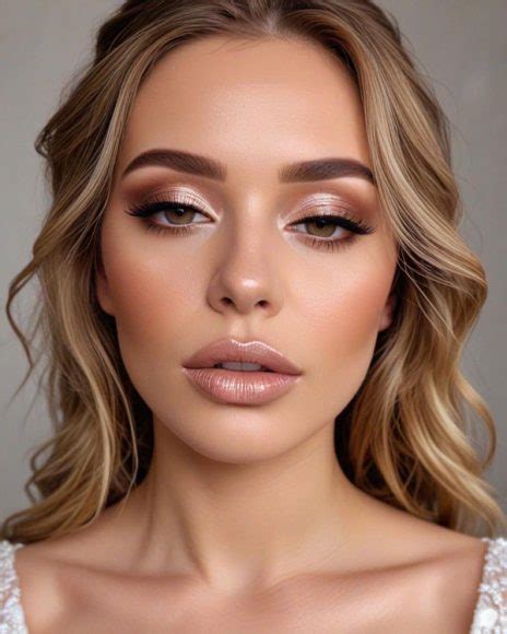 20 Soft Glam Bridal Makeup Looks Golden Glow Bridal Glam