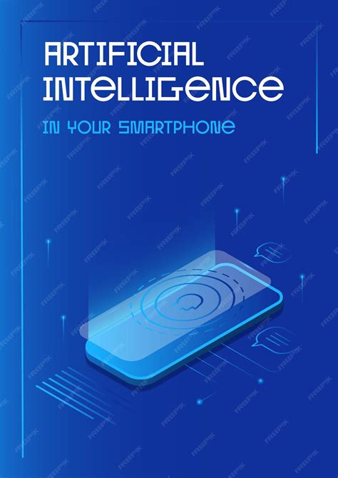 Abstract Technology Ai Computing And Smartphone Concept Working Data