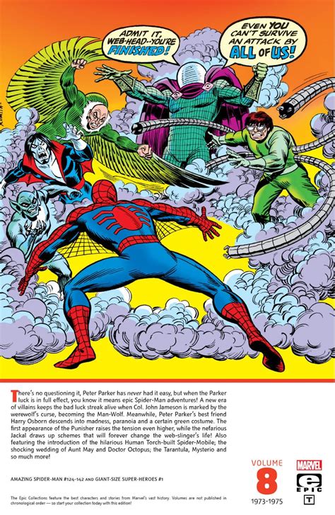 Amazing Spider Man Epic Collection Volume 8 Man Wolf At Midnight 1973 1975 Now Read This