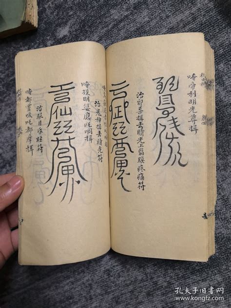 【图】清代同治时间毛笔精写本祝由科图多8卷全一册，尾有落款。江苏海安人氏拍品信息网上拍卖拍卖图片拍卖网拍卖网站