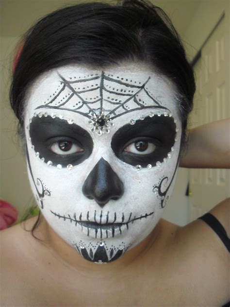 How To Do Skeleton Face Makeup Easy At Catherine Dorsey Blog
