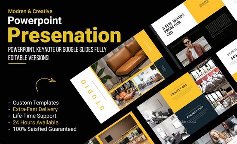 Effective Powerpoint Templates Behance