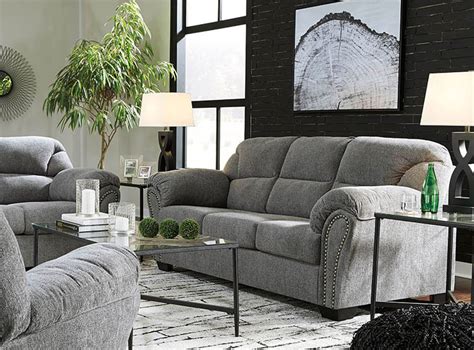 Ripley SofÁ Ashley Allmaxx Sofa Gris Claro 3 Cuerpos Allmax