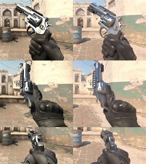 【cs Go】cs2武器模型对比报告 第二期 手冲篇 3楼猫