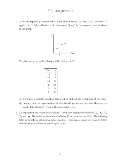 ra assignment 5 pdf dependent and independent variables