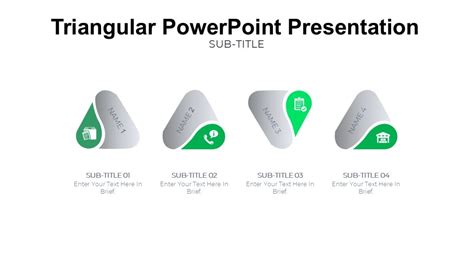 Triangular Powerpoint Presentation Pptuniverse
