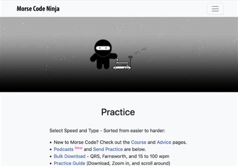 Morse Code Practice The Dxzone
