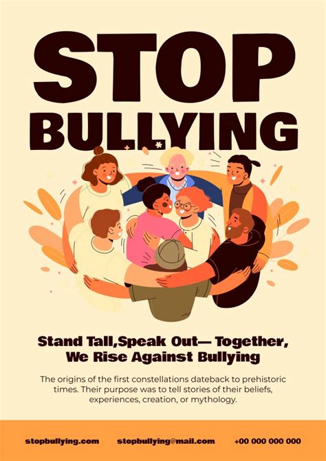 Bullying Poster Set Superincorporated