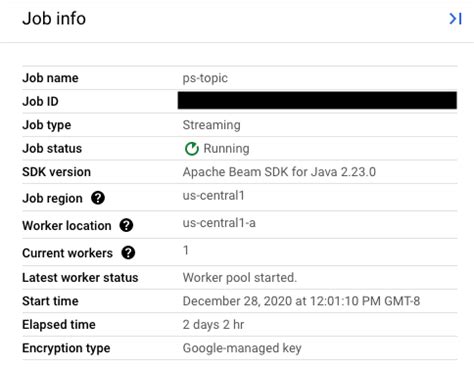 Update An Existing Pipeline Cloud Dataflow Google Cloud
