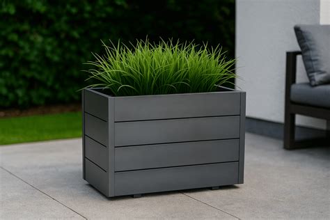 Planter Sparkly Aluminium Idealno1