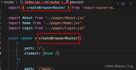 React Router 6学习笔记createbrowserrouter Csdn博客