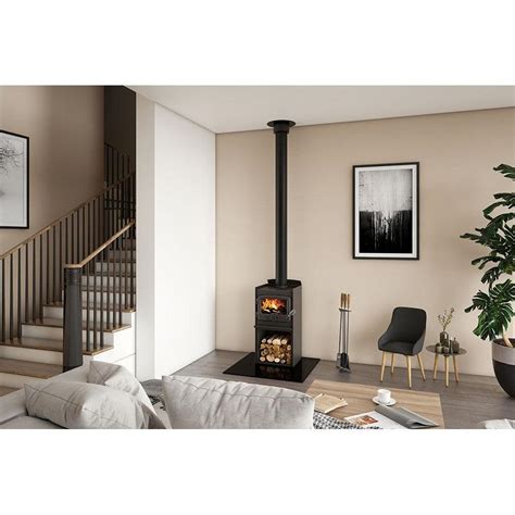 Nectre N15 Wood Stacker Fireplace Luxe Fireplaces