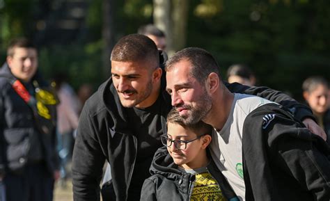 შავი ლომი გულშემატკივრებს შეხვდა Belive Ge