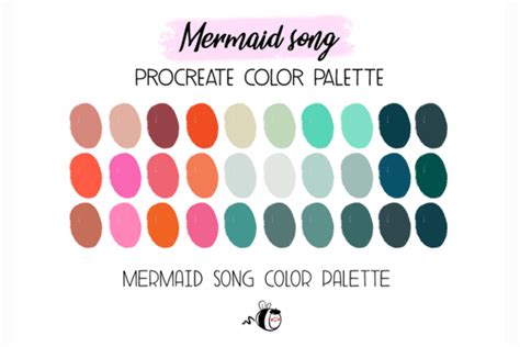 Procreate Color Palette Bright Palette Graphic By AghCreativeLab