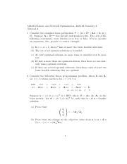 Linear Optimization: Feasible Solutions, Objective Value Changes ...