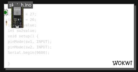 เทสสวิสว์ Wokwi Esp32 Stm32 Arduino Simulator