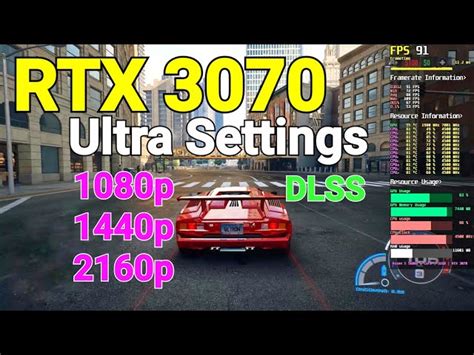Need For Speed Unbound Best Graphics Settings For Rtx 3070