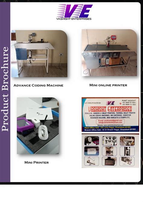 60 Piece Min Manual Ribbon Coding Machine VE1250 At 7000 Piece In Ghaziabad