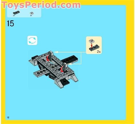 Lego 6745 Propeller Power Instructions And Parts List