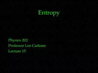 PPT Chapter 7 ENTROPY PowerPoint Presentation Free Download ID 8672927