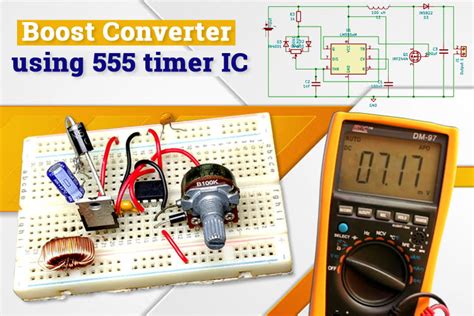 555 Boost Converter Circuit Diagram