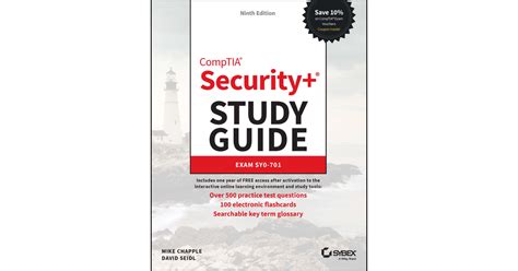 Comptia Security Study Guide With Over Practice Test Questions Th Edition Book