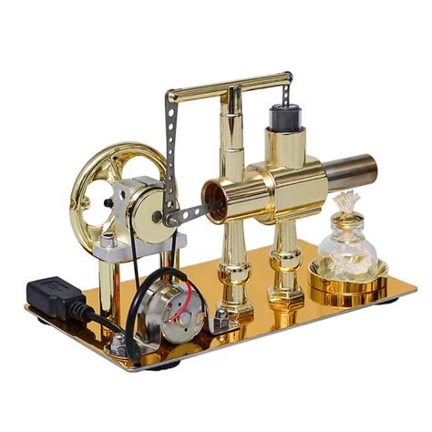 Single Cylinder Steam Stirling Engine Generator The Joy Box