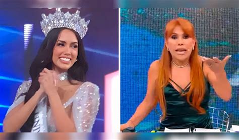 Miss Perú Camila Escribens Responde A Magaly Medina Tras Ser Tildada