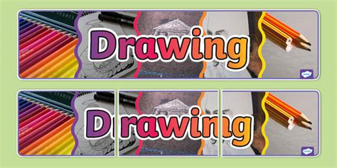 Drawing Photo Display Banner Twinkl KS Twinkl