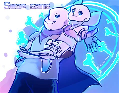 Swap Sans Canon Blueberry Fanon Bản Vẽ Meme
