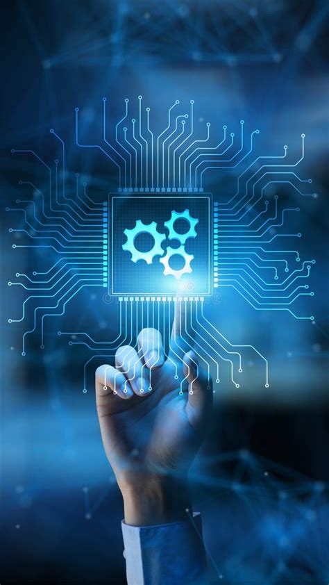 gears as automation concept enhancing workflow efficiency and process