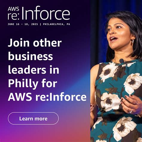 Aws Re Inforce 2025 June 16 18 2025 Amazon Web Services Aws