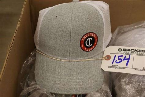 Box To Go Cresent Tools Snapback Hats Backes Commercial Auctioneers