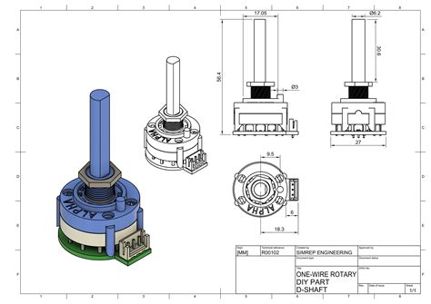 One Wire Rotary Switch Module Etsy