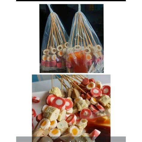 Jual Sate Seafood Plus Sambal Isi 12 Pcs Shopee Indonesia