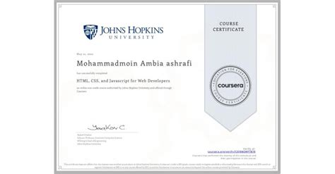 Html Css Javascript Webdevelopment Johnshopkinsuniversity